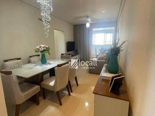 Apartamento com 3 dormitórios à venda, 98 m² por R$ 580.000,00 Vila Elvira São José do Rio Preto