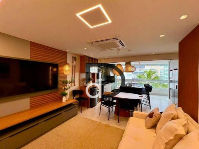 Apartamento com 3 dormitórios à venda, 90 m² por R$ 3.950.000 Riviera de São Lourenço Bertioga/S