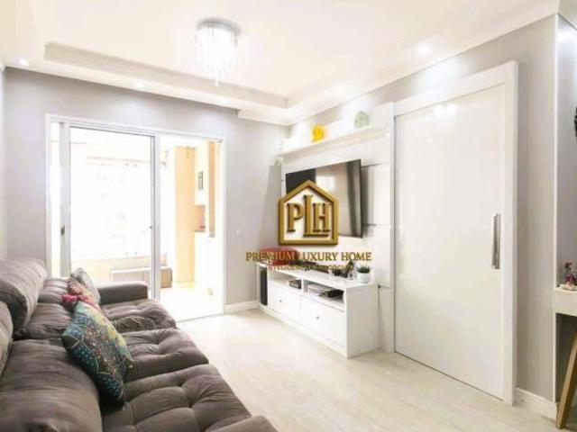 Apartamento com 3 dormitórios à venda, 90 m² por R$ 1.008.000,00 Tatuapé São Paulo/SP