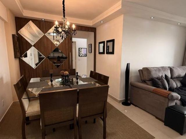 Apto Jd Aquárius com vista livre, andar alto frente para o Parque Una. 3 Qts uma suíte, closet varan