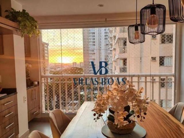 Apartamento com 3 dormitórios à venda, 90 m² por R$ 1.270.000,00 Royal Park São José dos Campos/
