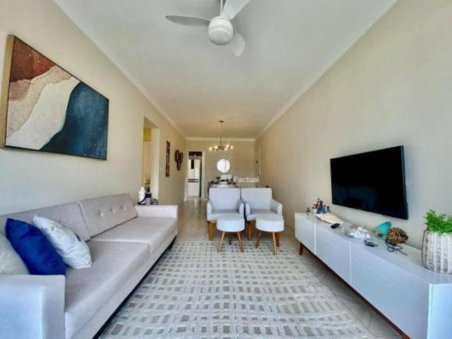 Apartamento com 3 dormitórios à venda, 90 m² por R$ 470.000,00 Enseada Guarujá/SP