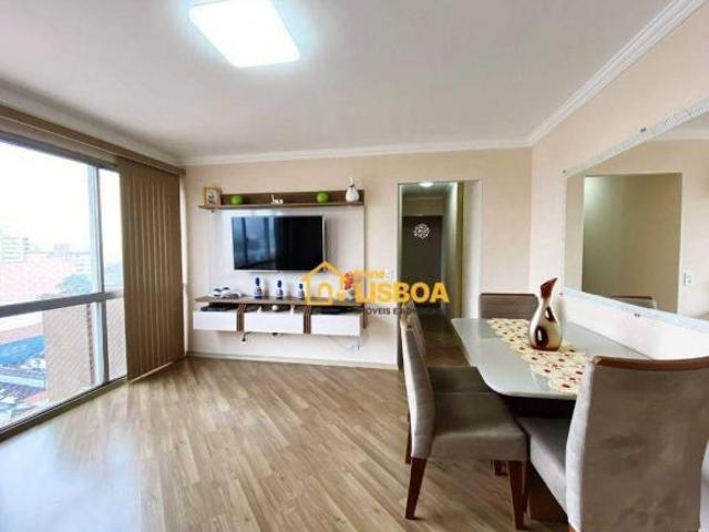 Apartamento com 3 dormitórios à venda, 90 m² por R$ 651.000,00 Casa Branca Santo André/SP