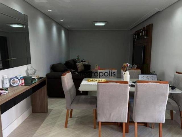 Apartamento com 3 dormitórios à venda, 90 m² por R$ 800.000,00 Campestre Santo André/SP