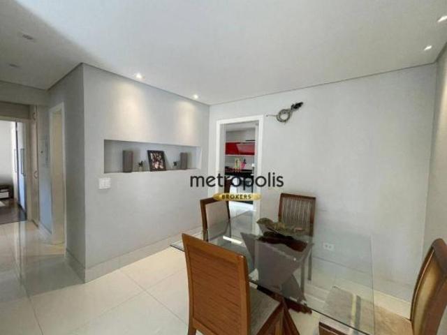 Apartamento com 3 dormitórios à venda, 90 m² por R$ 905.000,00 Barcelona São Caetano do Sul/SP