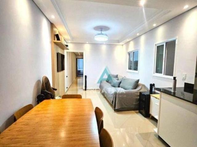 Apartamento com 3 dormitórios à venda, 90 m² Vila Valparaíso Santo André/SP
