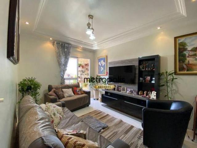 Apartamento com 3 dormitórios à venda, 91 m² por R$ 751.000,00 Santa Maria São Caetano do Sul/SP