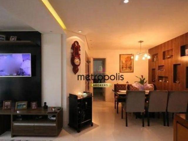 Apartamento com 3 dormitórios à venda, 91 m² por R$ 940.000,00 Santo Antônio São Caetano do Sul/