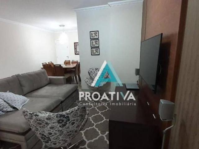 Apartamento com 3 dormitórios à venda, 93 m² Campestre Santo André/SP