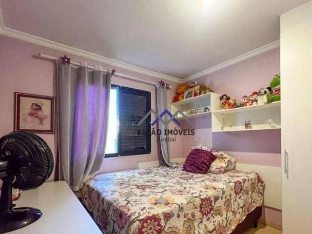 Apartamento com 3 dormitórios à venda, 93 m² por R$ 532.000,00 Parque da Represa Jundiaí/SP