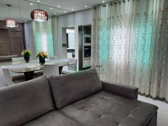 Apartamento com 3 dormitórios à venda, 93 m² por R$ 635.000 Parque das Nações Santo André/SP