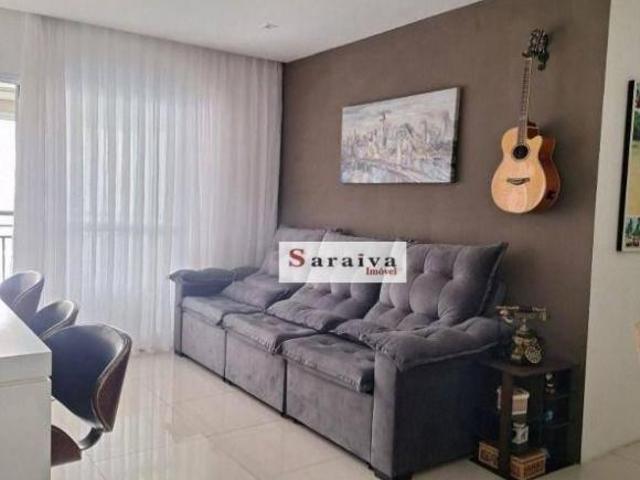 Apartamento com 3 dormitórios à venda, 93 m² por R$ 845.000 Vila Baeta Neves São Bernardo do Cam