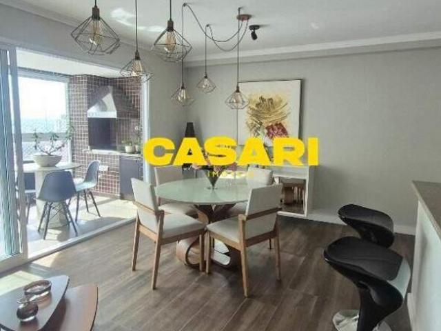 Apartamento com 3 dormitórios à venda, 93 m² Vila Assunção Santo André/SP