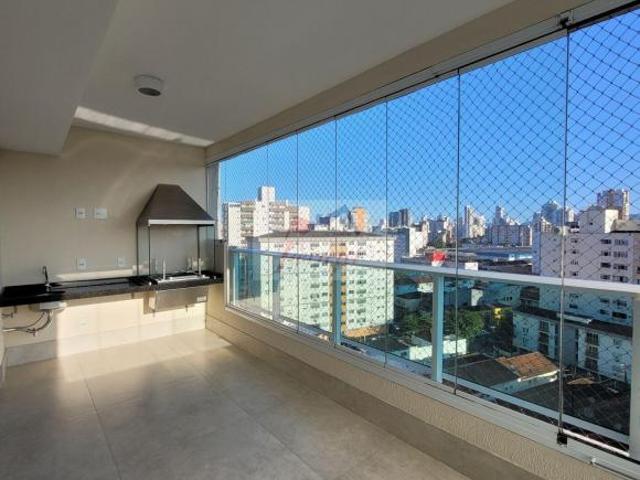Apartamento com 3 dormitórios Campo Grande, Santos/SP