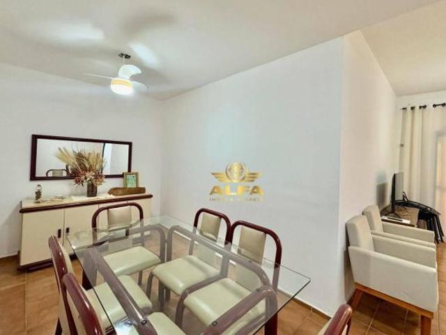 Apartamento com 3 dormitórios e sacada integrada na Praia da Enseada – Alfa Imóveis Guarujá