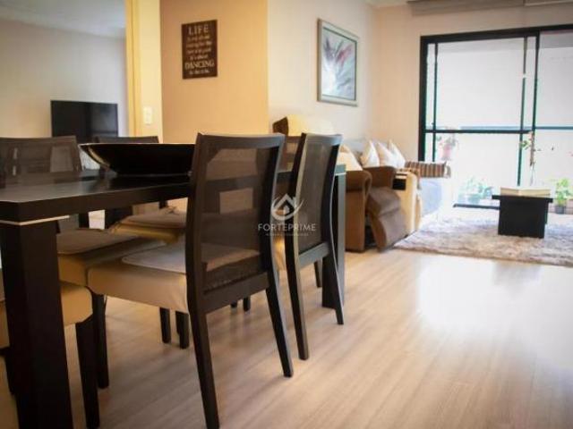 Apartamento com 3 dormitórios e varanda no coração do Brooklin