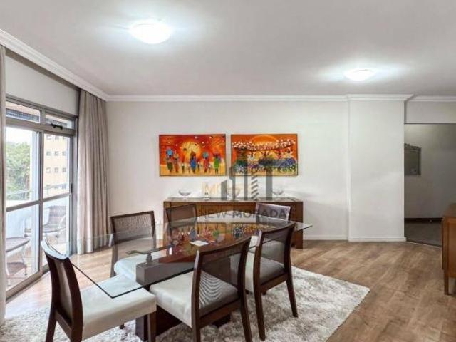 Apartamento com 3 dormitórios e 01 Suíte à venda, 137 m² Água Verde Curitiba/PR