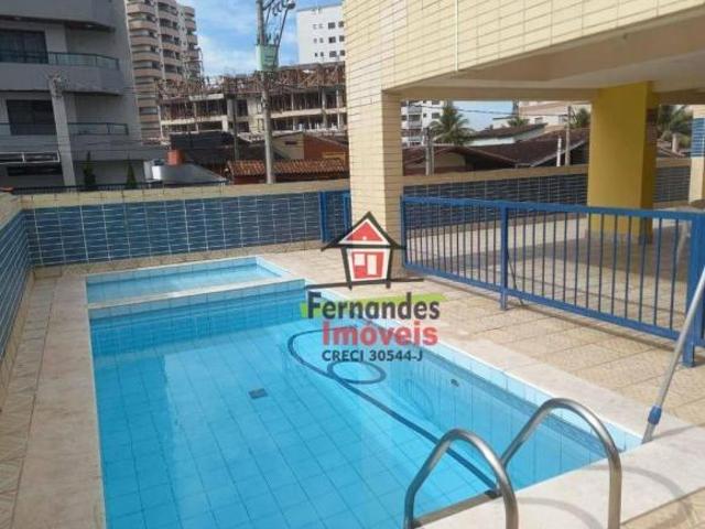 Apartamento com 3 dormitórios, elevador e piscina à venda, 100 m² por R$ 500.000 Tupi Praia Gran