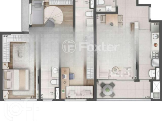 Apartamento com 3 dormitórios em Porto Alegre