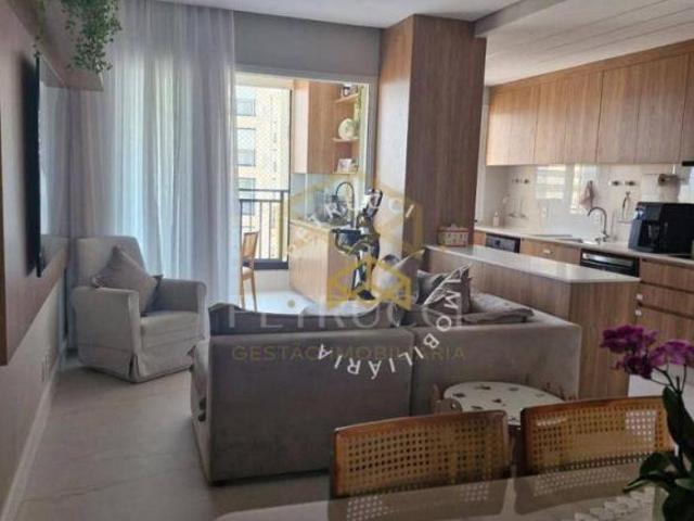 Apartamento com 3 dormitórios mobiliado à venda, 91 m² por R$ 1.300.000,00 Swiss Park Campinas