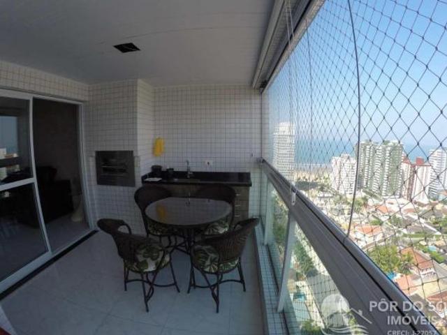 Apartamento com 3 dormitórios no Canto do Forte Praia Grande