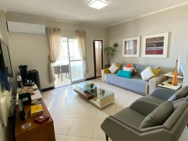 Apartamento com 3 dormitórios para alugar, 128 m² por R$ 6.000/mês Vila Guilhermina Praia Grande