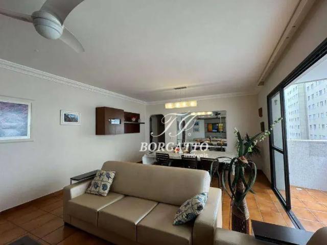 Apartamento com 3 dormitórios para alugar, 148 m² por R$ 6.008,00/mês Barra Funda Guarujá/SP