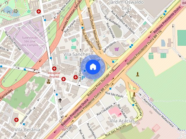 Apartamento com 3 Dormitórios semimobiliado Condomínio Bella Città Club House SJC