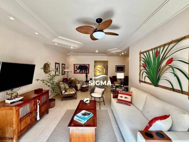 Apartamento com 3 dormitórios sendo 1 suíte à venda, 115 m² por R$ 760.000 Pitangueiras Guarujá/