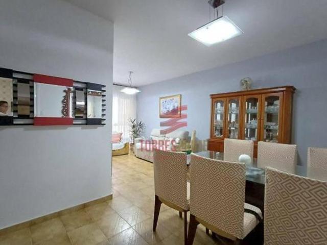 Apartamento com 3 dormitórios sendo 1 suíte à venda, 116 m² por R$ 750.000 Aparecida Santos/SP