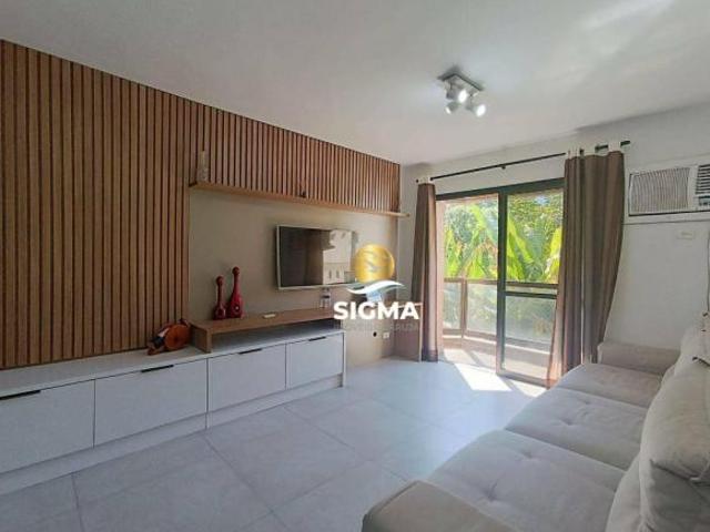 Apartamento com 3 dormitórios sendo 1 suite à venda, 125 m² por R$ 680.000 Enseada Guarujá/SP