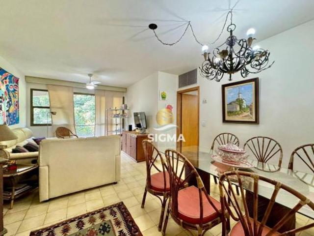 Apartamento com 3 dormitórios sendo 1 suíte à venda, 120 m² por R$ 615.000 Pitangueiras Guarujá/