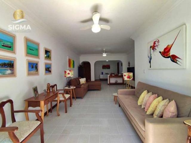 Apartamento com 3 dormitórios sendo 1 suíte à venda, 134 m² por R$ 800.000 Pitangueiras Guarujá