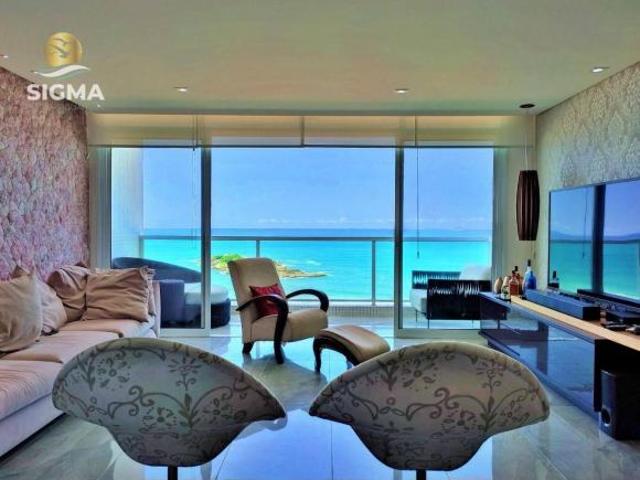 Apartamento com 3 dormitórios sendo 1 suíte à venda, 155 m² por R$ 1.800.000 Pitangueiras Guaruj