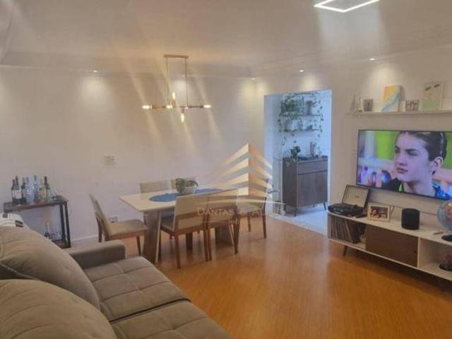 Apartamento com 3 dormitórios sendo 1 suíte à venda, 76 m² por R$ 540.000 Jardim Nova Taboão Gua