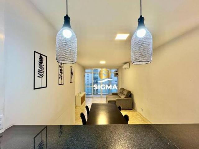 Apartamento com 3 dormitórios sendo 1 suite à venda, 90 m² por R$ 600.000 Pitangueiras Guarujá/