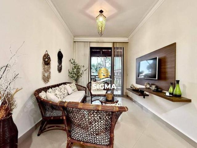 Apartamento com 3 dormitórios sendo 1 suíte à venda, 90 m² por R$ 1.600.000 Enseada Guarujá/SP