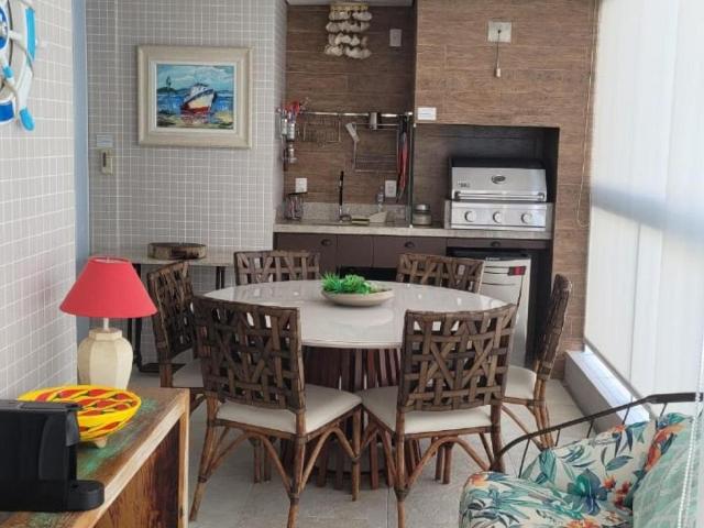 Apartamento com 3 dormitórios, sendo 1 suíte, com 2 vagas de garagem, 133 m², à locação por R$ 2.700,00 Bertioga/SP, Riviera de São Lourenço, Módulo: 7