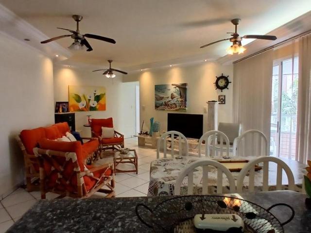 Apartamento com 3 dormitórios, sendo 1 suíte, 107 m², à locação por R$ 1.800,00 Bertioga/SP, Riviera de São Lourenço, Módulo: 6