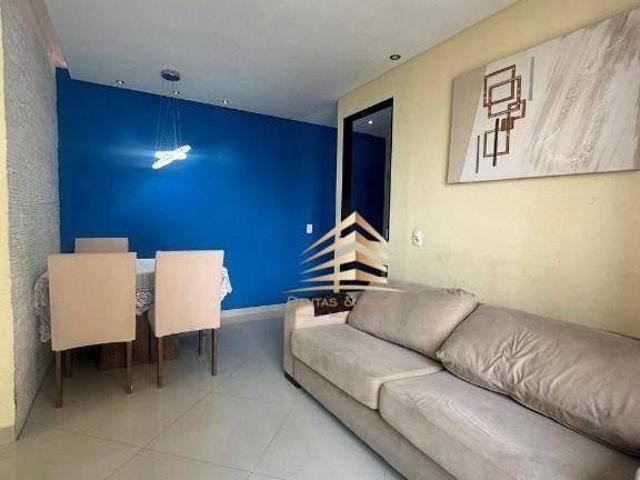 Apartamento com 3 dormitórios sendo 1 suíte, 1 vaga, lazer completo, à venda, 56 m² por R$ 385.000
