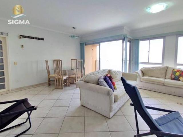 Apartamento com 3 dormitórios sendo 2 suítes à venda, 129 m² por R$ 890.000 Pitangueiras Guarujá
