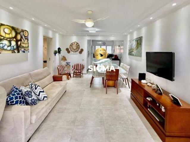 Apartamento com 3 dormitórios sendo 2 suítes à venda, 135 m² por R$ 750.000 Pitangueiras Guarujá