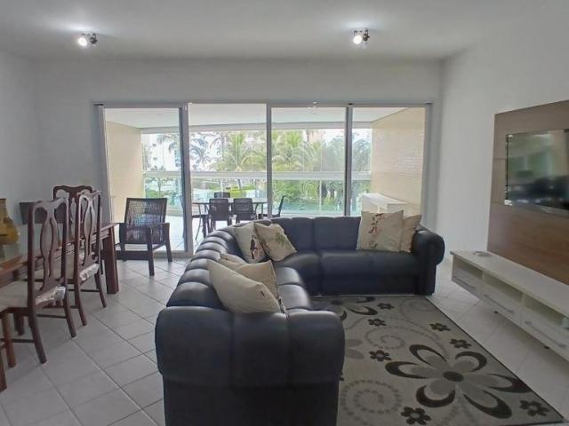 Apartamento com 3 dormitórios, sendo 2 suítes, com 2 vagas de garagem, 145.22 m², à locação por R$ 2.500,00 Bertioga/SP, Riviera de São Lourenço, Módulo: 8
