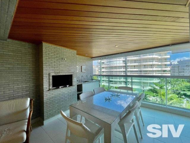 Apartamento com 3 dormitórios, sendo 2 suítes, com 2 vagas de garagem, 128 m², à locação por R$ 3.500,00 Bertioga/SP, Riviera de São Lourenço, Módulo: 8