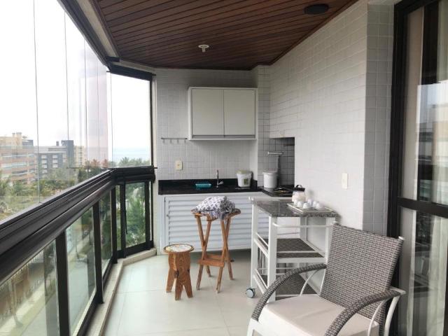 Apartamento com 3 dormitórios, sendo 3 suítes, com 2 vagas de garagem, 136 m², à locação por R$ 3.400,00 Bertioga/SP, Riviera de São Lourenço, Módulo: 6