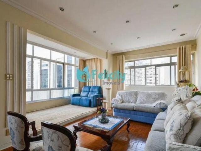 Apartamento com 3 dorms, 1 suíte, 1 vaga, 145m2 na Santa Cecília