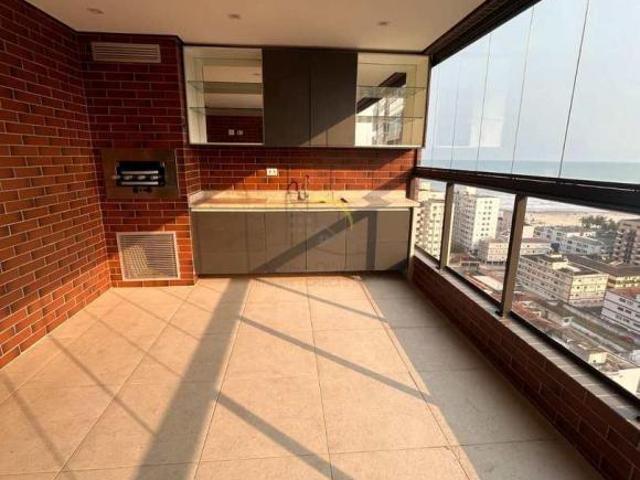 Apartamento com 3 dorms, Guilhermina, Praia Grande R$ 1.6 mi, Cod: 5177