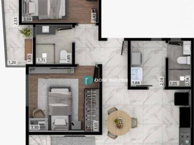 Apartamento com 3 quatro 3 suítes à venda, 140 m² por R$ 699.900 Aeroporto Juiz de Fora/MG