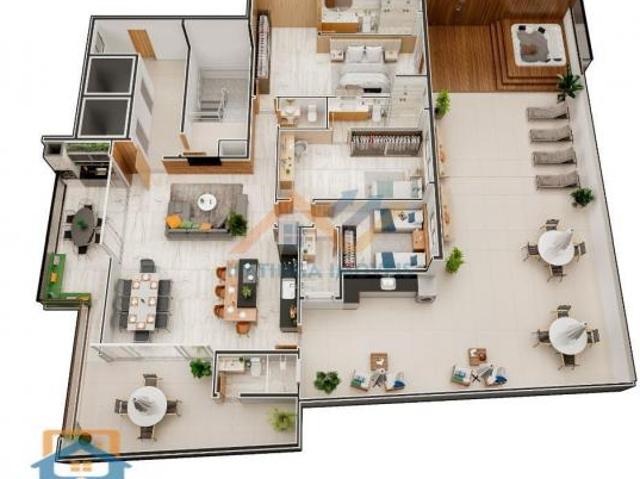 Apartamento com 3 quartos no bairro Bela Vista em Ipatinga