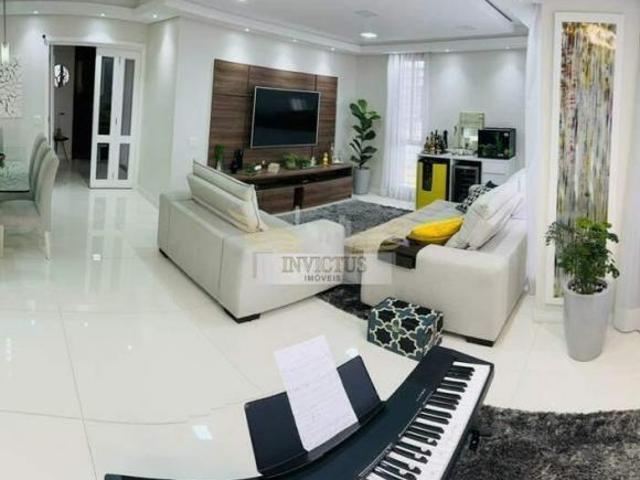 Apartamento com 3 Quartos no Edifício Grazielle para Comprar, 158m² Vila Assunção, Santo André/SP